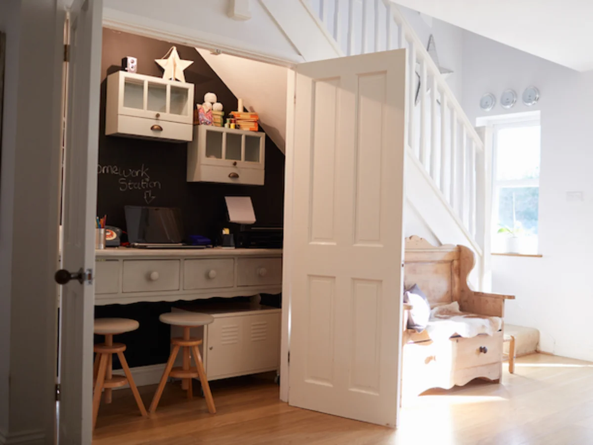 Small Kitchen Under Stairs 31+ Amazing Space Saving Kitchen Design