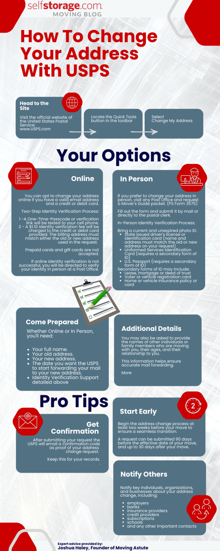 Moving? How to Change Your Address in 2023